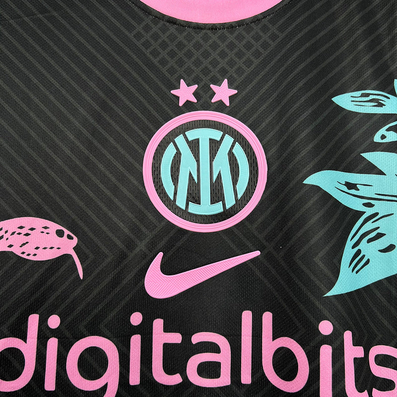 INTER MILAN PINK SNAKE KIT – Classic Football Jerseys