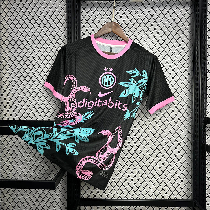 INTER MILAN PINK SNAKE KIT – Classic Football Jerseys