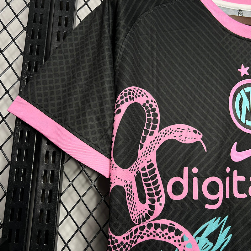 INTER MILAN PINK SNAKE KIT – Classic Football Jerseys