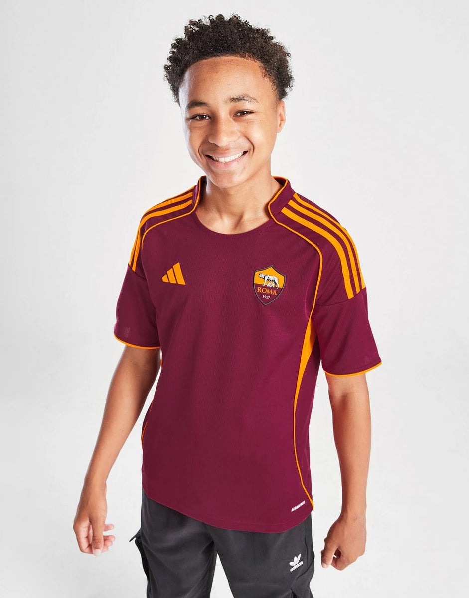 ADIDAS AS ROMA 2025/26 HOME SHIRT JUNIOR – Classic Football Jerseys